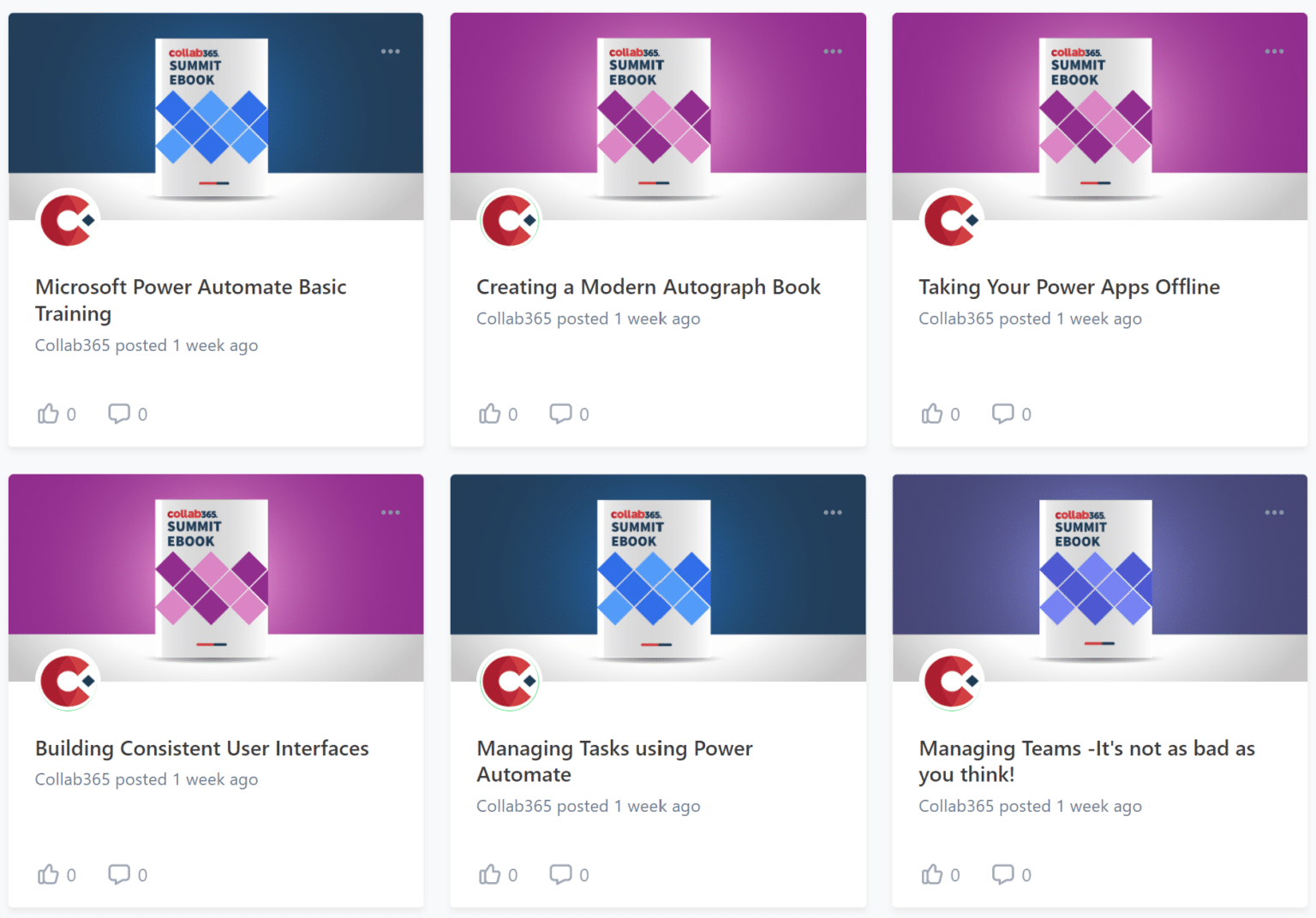 Get 108 Microsoft 365 Ebooks - Collab365 Academy