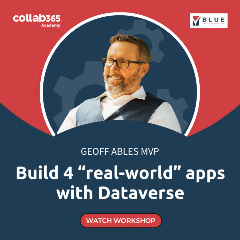 Dataverse Training Collab365 Academy