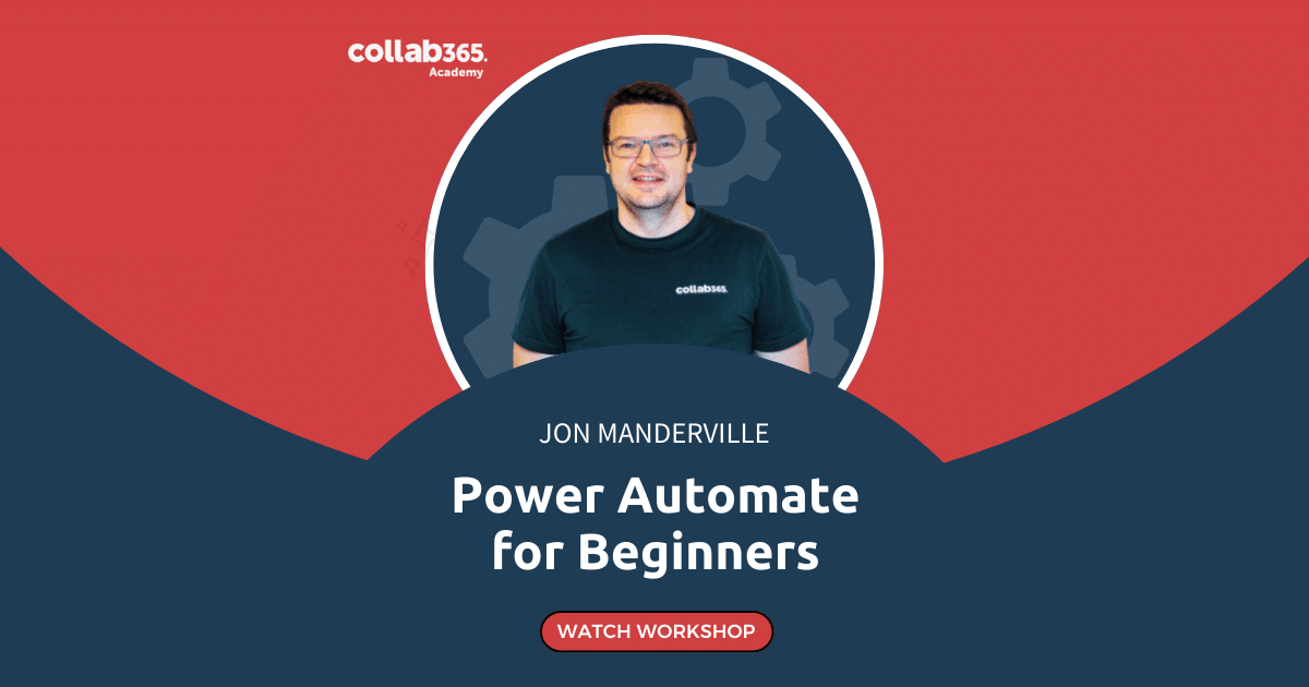 Workshop: How to get started with Power Automate